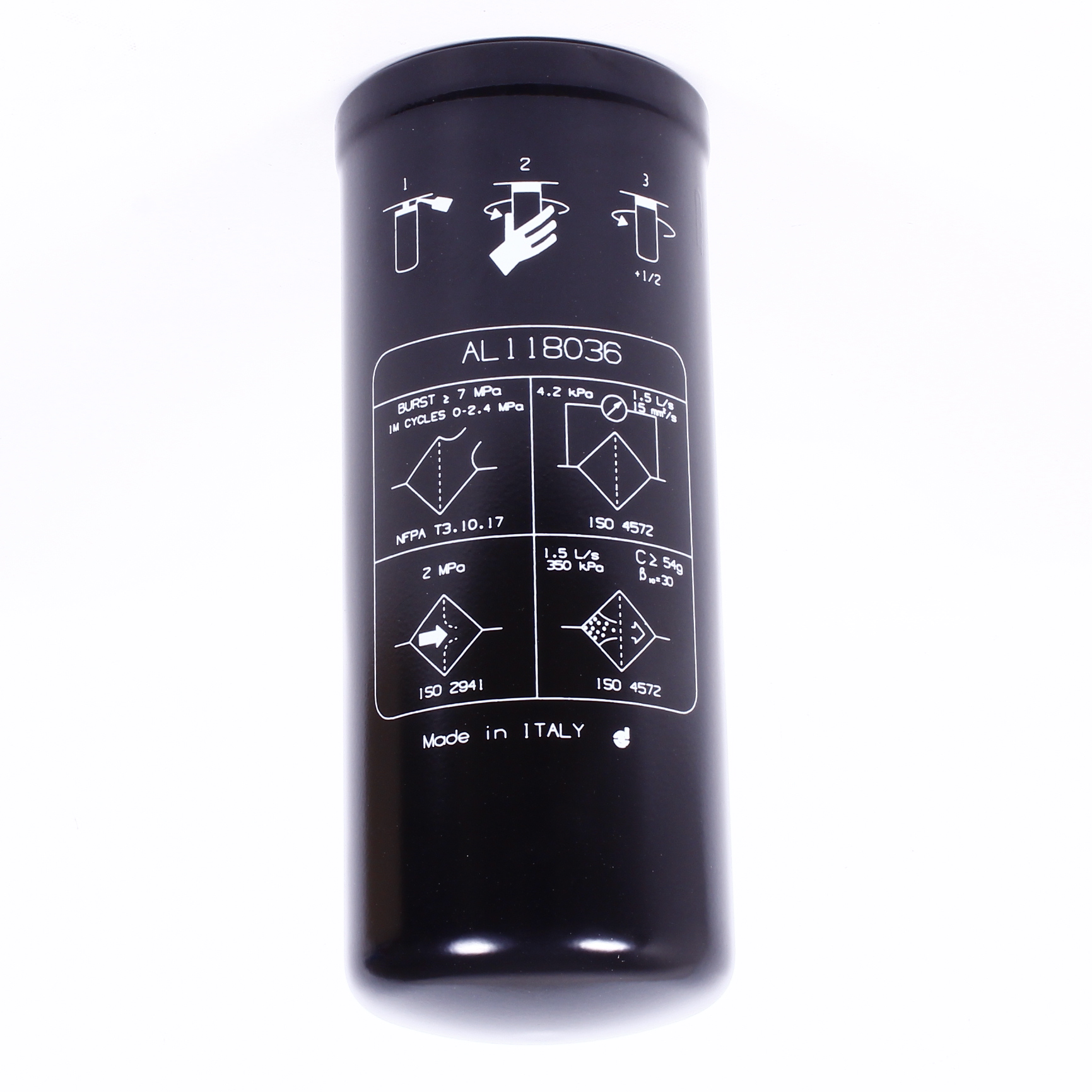 John Deere AL233526 Filter (AL118036,RE34958,BT8851-MPG)